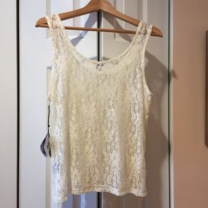 Volcom | Tops | Nwtvolcom Beautiful Lace Tank | Poshmark